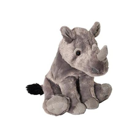 Amazon.com: Wild Republic Rhino Baby Plush, Stuffed Animal, Plush Toy ...
