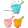 Amazon.com: ULTECHNOVO Plastic Water Ladle, Bath Ladle, Dippers ...