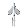 Amazon.com : FRF FLAG Silver Chrome Army Spear for Indoor Flag Pole ...