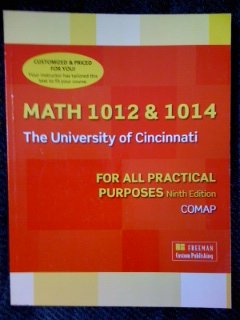 Math 1012 & 1014 (University of Cincinnati): Consortium for Mathematics ...