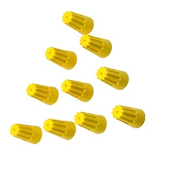 MAGICLULU 100pcs Wire Connectors Insulated Spiral Pressure Caps for ...