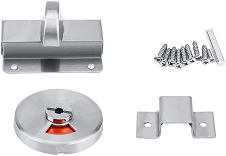 Indicator Door Lock Bathroom Restroom Toilet Bolt Door Lock with Vacant ...