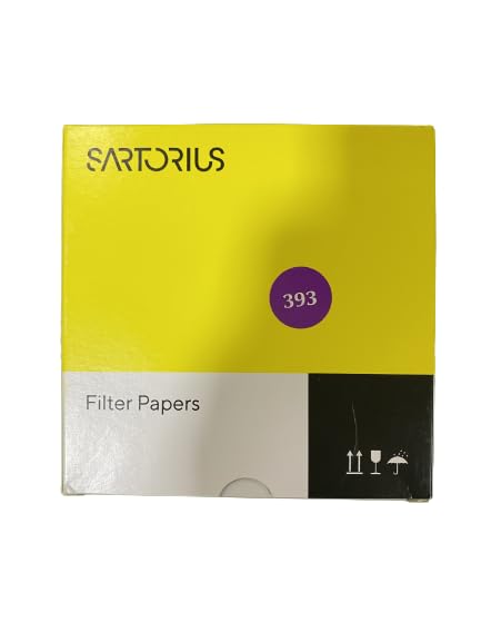 Filter Paper Quantitative Ashless Sartorius Grade:393, 125 MM, FT-3-127 ...