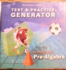 Test & Practice Generator for McDougal Littell Pre-Algebra: McDougal ...