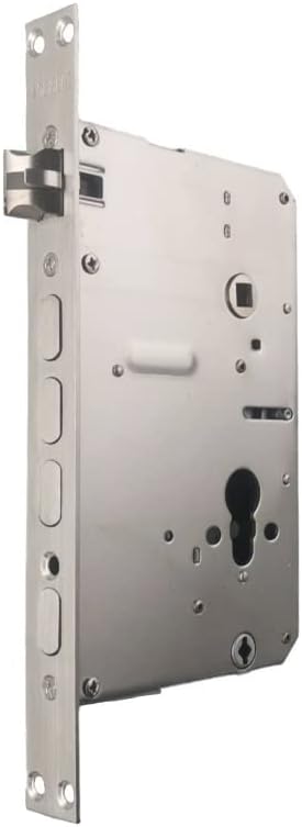Amazon.com: FURLOU Door Lock Gearbox 75x68 Stainless Steel Lock Body ...