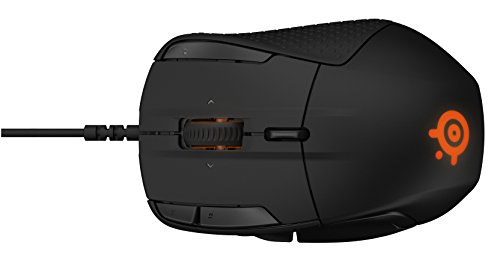 SteelSeries Rival 500 MMO/MOBA 15-Button Programmable Gaming Mouse ...