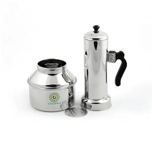 Coconut Stainless Steel - Puttu Kodam | Gas & Induction Compatible ...