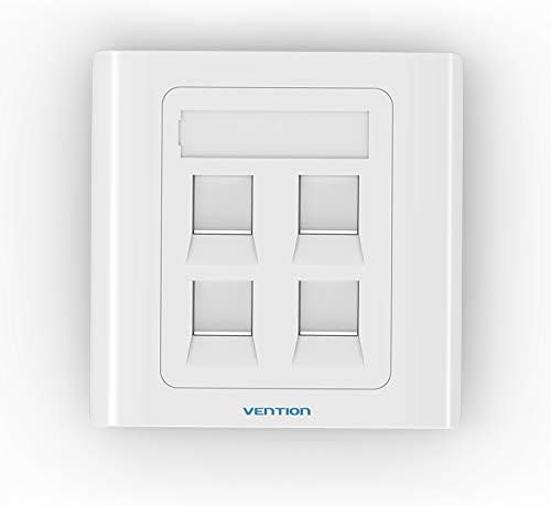 VENTION Network Wall Socket RJ45 LAN Faceplate Ethernet Wall Plate for ...