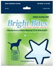 Amazon.com : Bright Bites Daily Dental Dog Treats, Fresh Spearmint ...