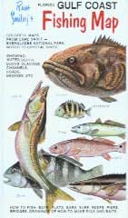 Amazon.com: RUSS SMILEY GULF COAST FISHING MAP: Prints: Posters & Prints