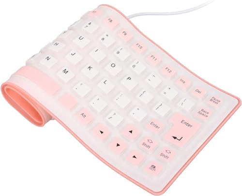 Amazon.com: sungwoo Foldable Silicone Keyboard USB Wired Waterproof ...