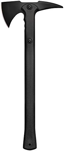 Amazon.com : HONSHU Karito Battle Axe with Leather Sheath - 7Cr13 ...