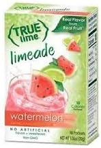 Amazon.com : True Lime, Watermelon Limeade Drink Mix 10 packets (Pack ...