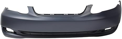 Amazon.com: For 2005 2006 2007 2008 Toyota Corolla CE,LE Front Bumper ...