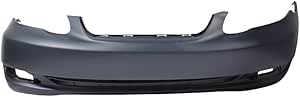Amazon.com: For 2005 2006 2007 2008 Toyota Corolla CE,LE Front Bumper ...