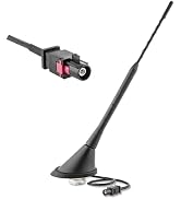 RED WOLF Elektrische Autoantenne Universal Motorantenne 12V für ...