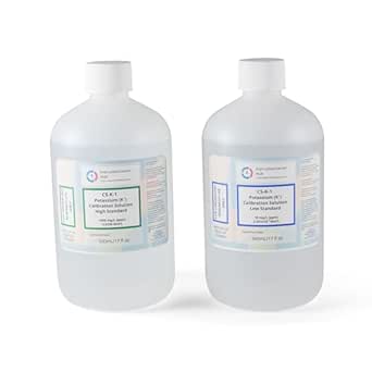 INSTRUMENTATIONHUB CS-K-1 Potassium (K+) ISE Calibration Solution Set ...