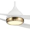 Amazon.com: Possini Euro Design 52" Possini Euro Obi Matte White CCT ...