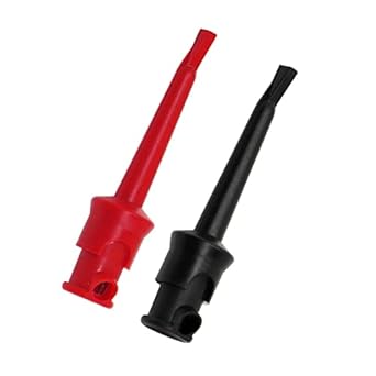 Maxbell 2 Pieces Electrical Testing Hooks Multimeter Test Probe Lead ...
