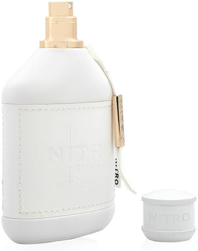 Amazon.com : Nitro White Eau De Parfum Men, 3.4 Fl Oz (Pack of 1 ...