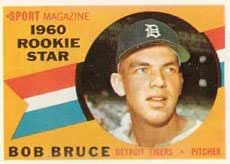 1960 Topps Regular (Baseball) Card# 118 Bob Bruce of the Detroit Tigers ...