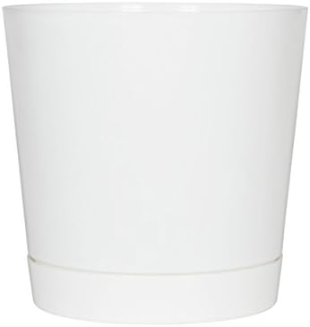 Amazon.com : Novelty Majestic Full Depth Cylinder Pot, Glossy White, 12 ...