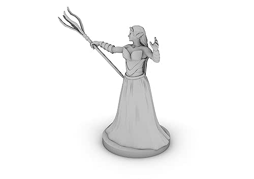 Amazon.com: Drow Priestess Tabletop DND Gaming Miniature : Toys & Games