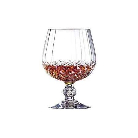 Amazon.com: Eclat Cristal D'Arques Longchamp Brandy Glass, Crystal, 32 ...