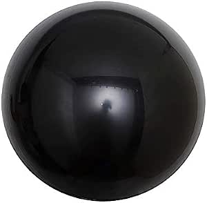 Amazon.com: 2 pcs 30-Inch wide Black Large Round Vinyl Balloons - Party ...