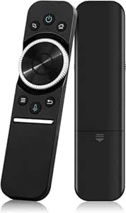VOOCME Air Mouse Remote, W1S Universal TV Remote Control, Voice Remote ...