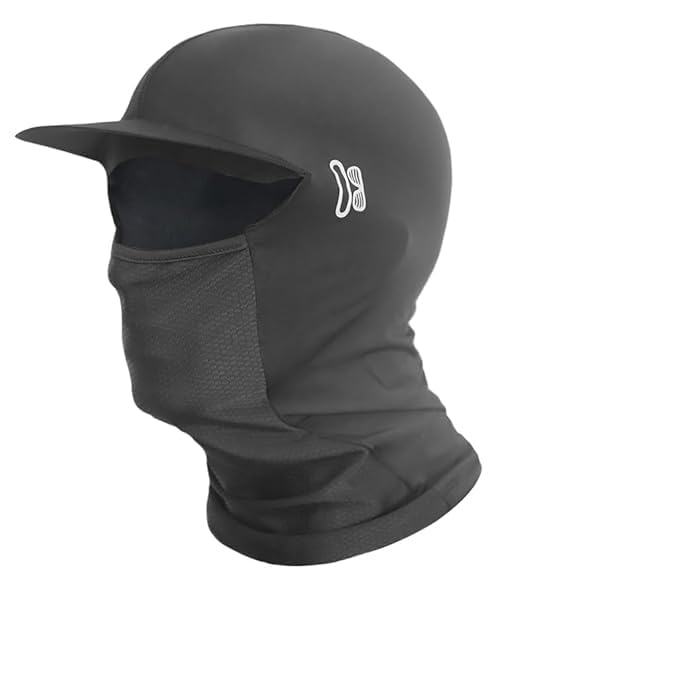 Optifit® Balaclava with Visor Brim, Balaclava for Unisex, UV Protected ...