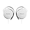 Panasonic RP-HS46E-K On-Ear Earphones Ultra-Slim Profile,High Gloss ...