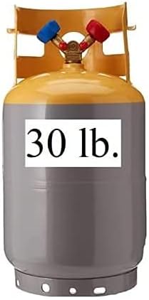 Mastercool Refrigerant Recovery Cylinder Tank - 30lb Pound, Refrigerant ...