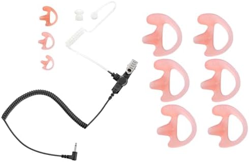 Amazon.com: commountain 3.5mm Listen Only Earpiece and Medium Size ...