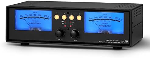 Amazon.com: Douk Audio VU2 MIC & Line Dual VU Meter, Analog Sound Level ...
