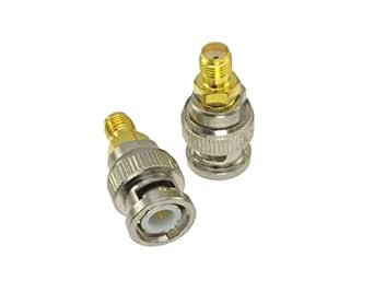 Artemisia BNC Male Plug to SMA Female Jack RF Adapter Connector (Size : 1-10PCS): Amazon.com ...