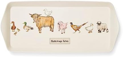 Cooksmart British Designed Large Serving Tray | Dinner Tray For ...