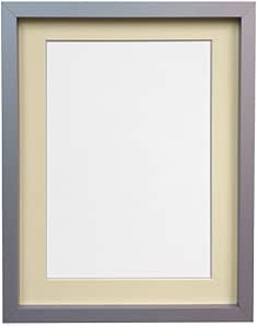 Amazon.com: Rio Silver Photo Frame with Ivory Mount 14"x11" Pic Size 12"x8"