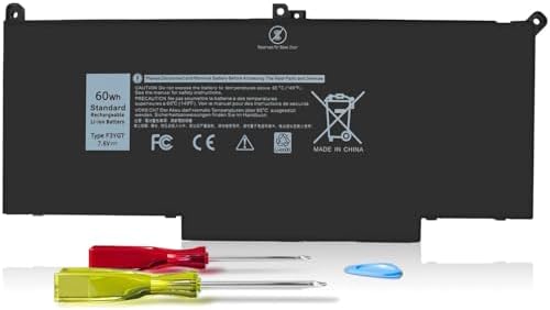 Amazon.com: 60Wh F3YGT Battery Latitude 7480 Battery Replacement for ...