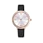 COMTEX Ladies Watch White Large Dial Face Crystal Diamante White ...