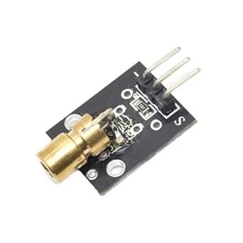 KY-008 3pin 650nm Red Laser Transmitter Dot Diode Copper Head Module ...