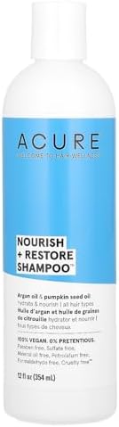 Amazon.com : Acure Nourish + Restore Shampoo | Featuring Argan Oil ...