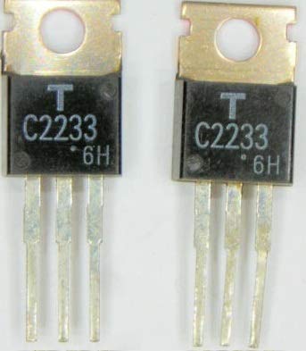ROBOBULLS ELECTRONICS C2233 Power MOSFET TRANSISTOR PACK OF 2 : Amazon ...