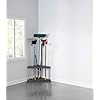 Amazon.com: Rubbermaid Plastic Garage Corner Tool Tower Rack, Easy to ...