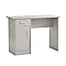 Tyler Home Source Desk White 1 Drawer 1 Door Compact Computer ...