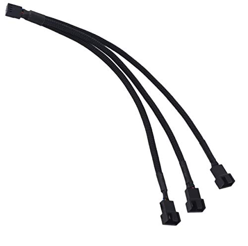 Eatech Motherboard Internal 3Pin Female Cooling Fan Port 1 to 3 ...