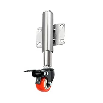 Spring Door, Heavy Duty Rotating Castor with Damper, 40 mm Silent ...