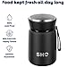 SHO Food Flask - Vacuum Insulated, Double Walled Stainless Steel Food ...