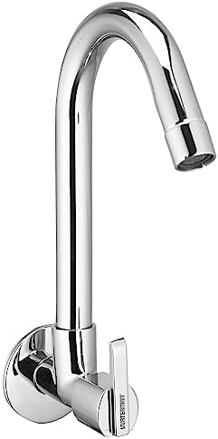 Waterman Magic Sink Cocke Tap 360° Swivel Spout with Wall Flange for ...