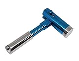 ・ブランド:Titanium Glint・製造元:おもしろ倶楽部・64チタン 変身ハンマー ハンマーが真っ直ぐな棒型ハンマーに変形　陽極酸化 ブルー　64チタンハンマー　ウルトラライト コンパクト・64チタンなので、頑強で錆びなくウルトララ...